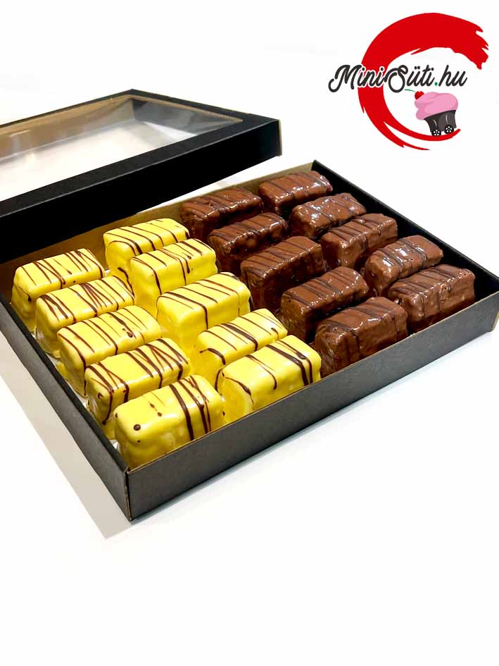 20 db-os Mini mignon sütemény box :: minisuti